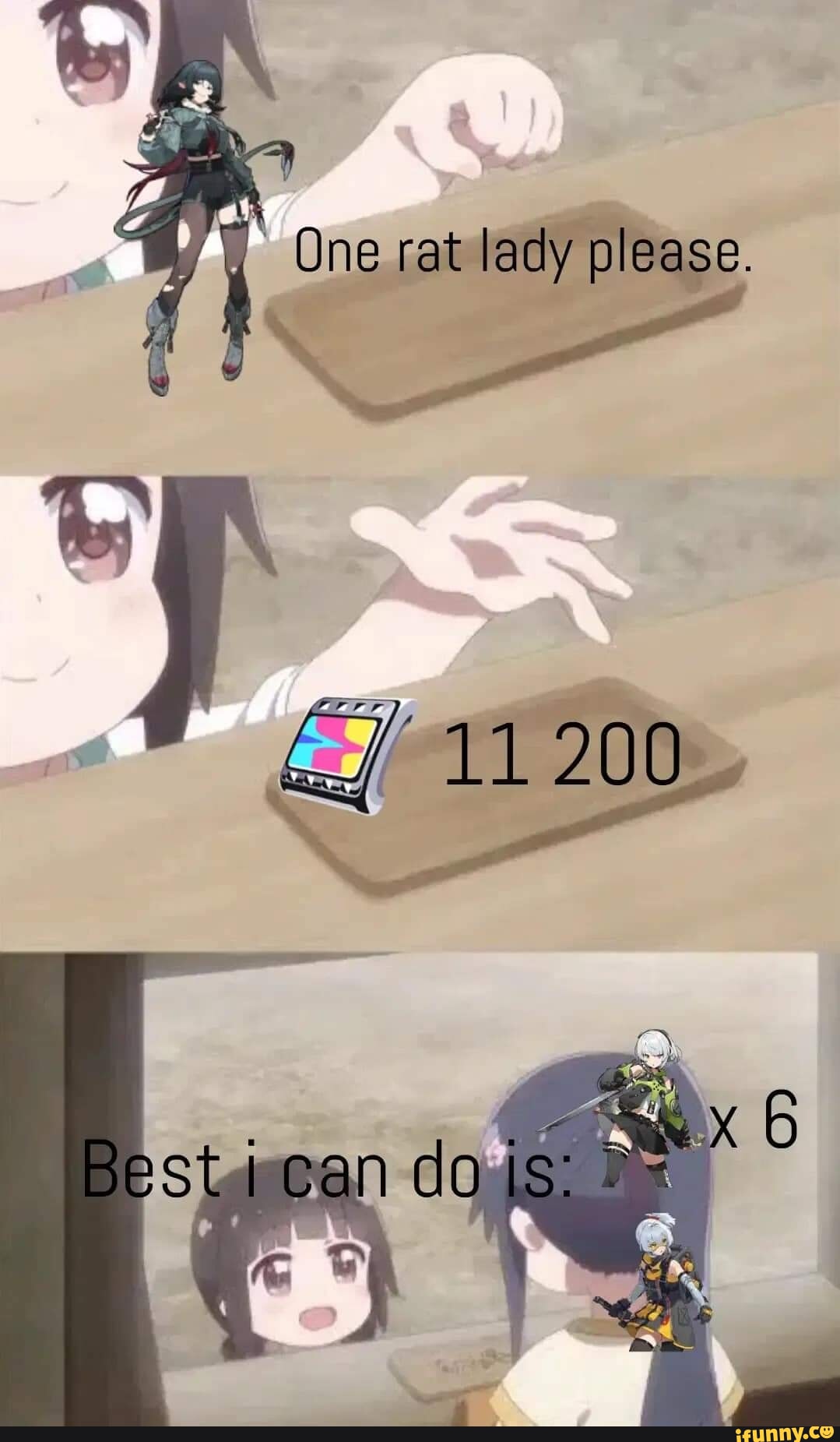 One rat lady please. Best I can - iFunny