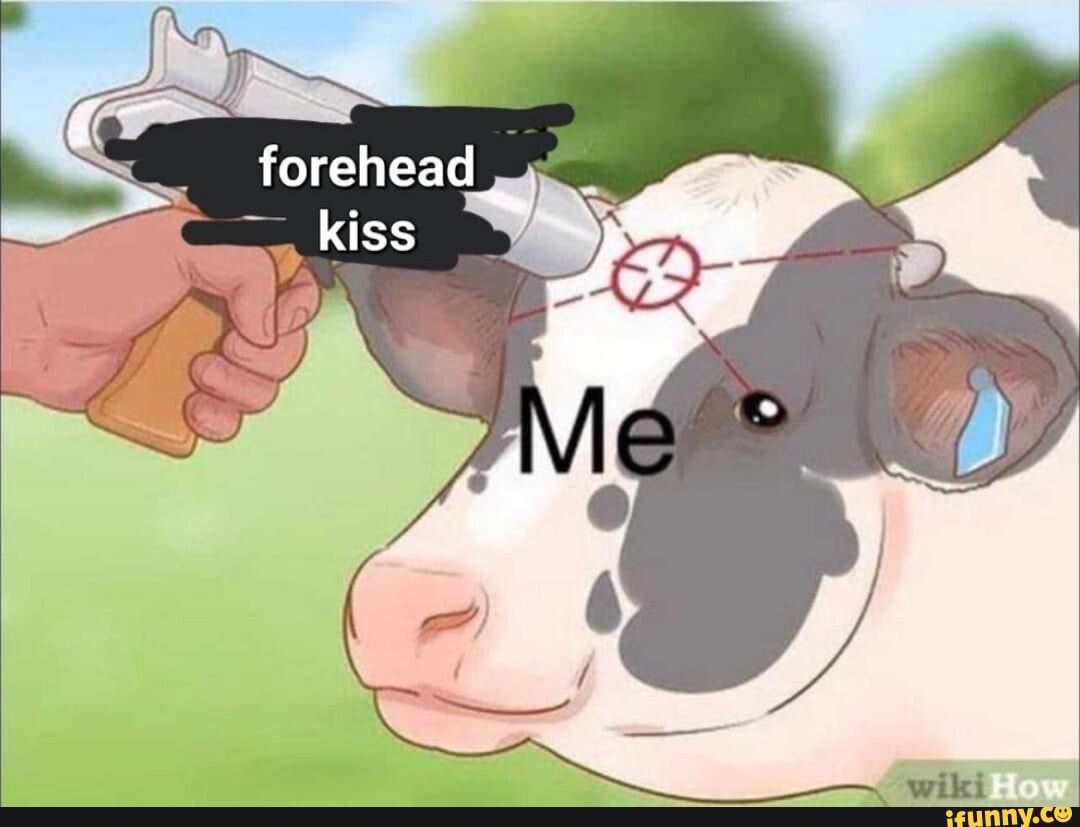 Forehead kiss - iFunny