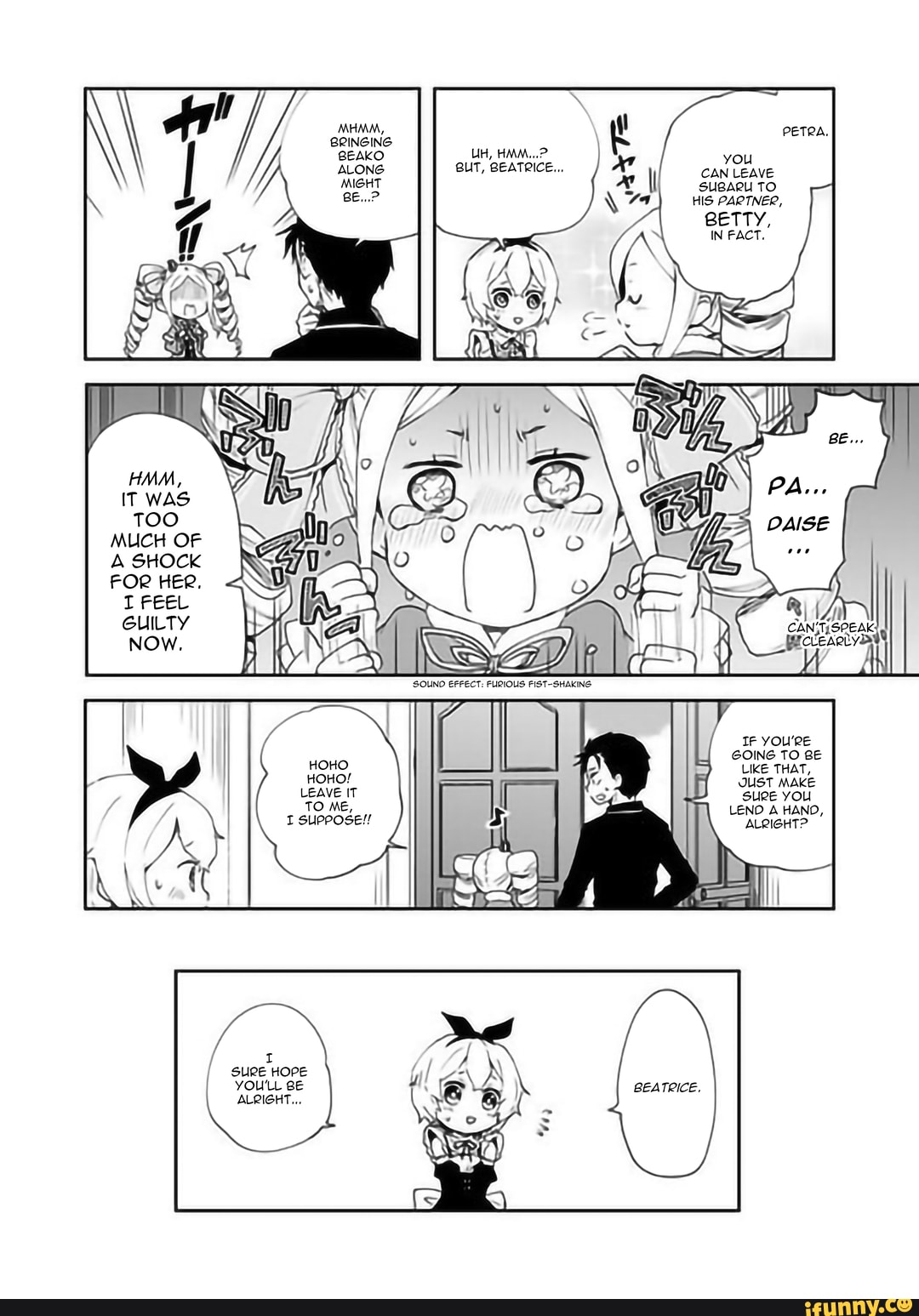 Beako Tries to Be Helpful - BRINGING BEAKO TOO MUCH OF SHOCK GUT, CAN ...