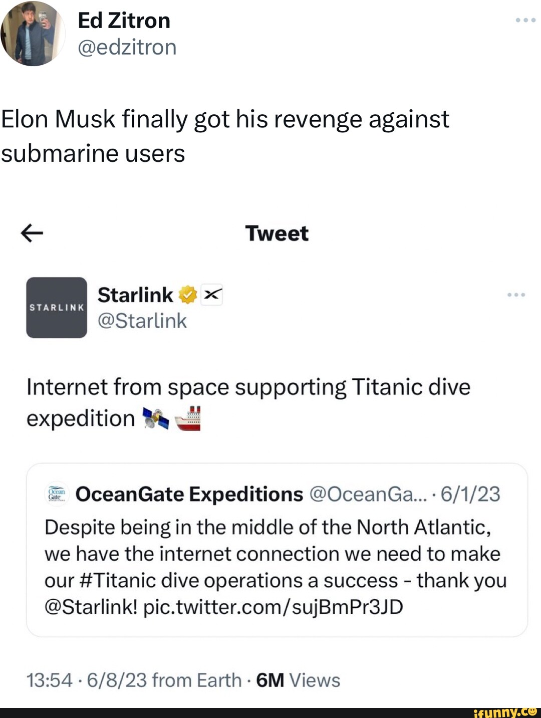 Starlink memes. Best Collection of funny Starlink pictures on iFunny