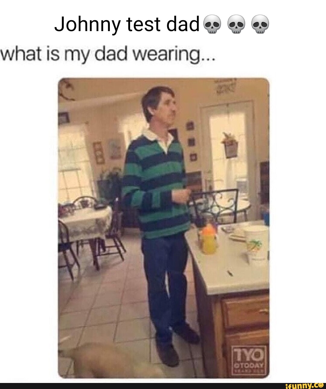 Johnny test dad es es what is my dad wearing... I I - iFunny