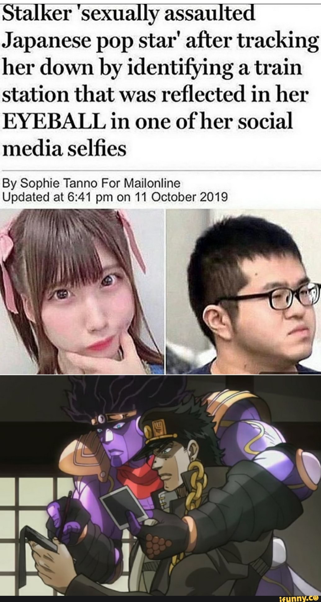 Stalker 'sexuaIly assaulted Japanese pop star' after tracking her down ...