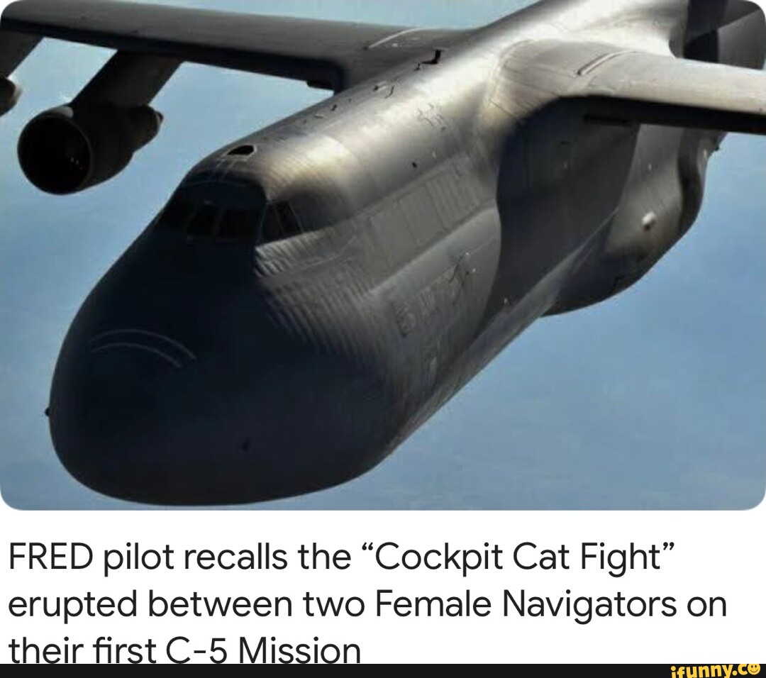 FRED pilot recalls the "Cockpit Cat Fight" erupted between two Female ...