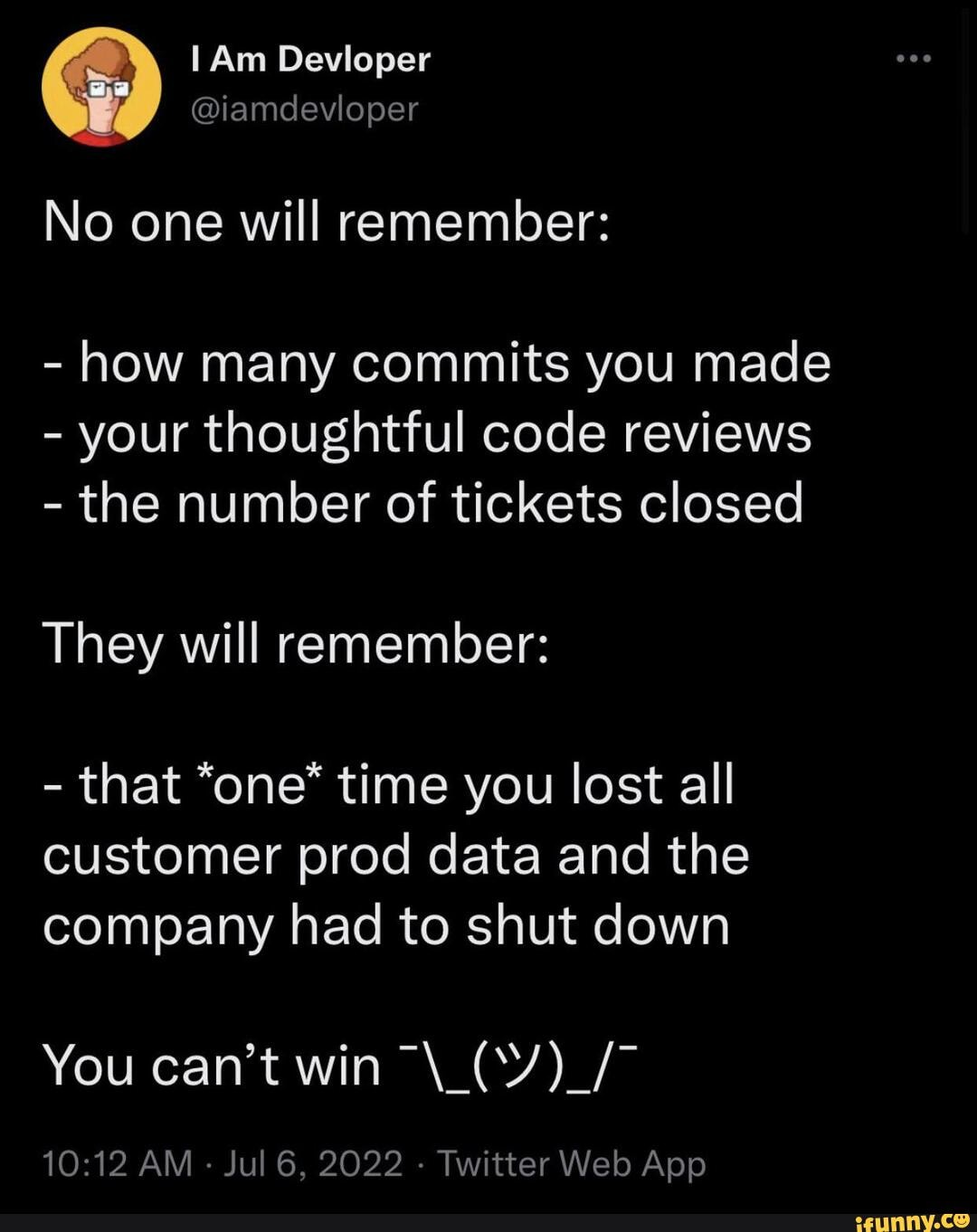 Devloper memes. Best Collection of funny Devloper pictures on iFunny