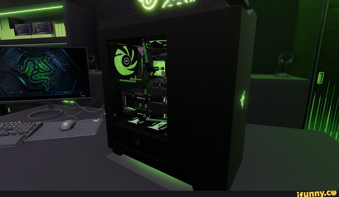 This time I chose the NZXT H440 Razer Edition case to form Razer themed ...