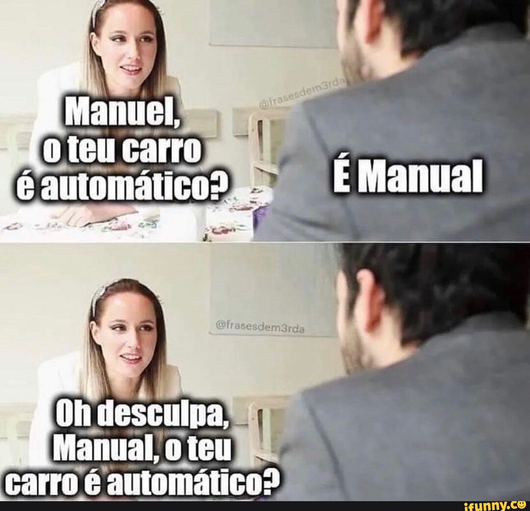 Automático? - iFunny Brazil
