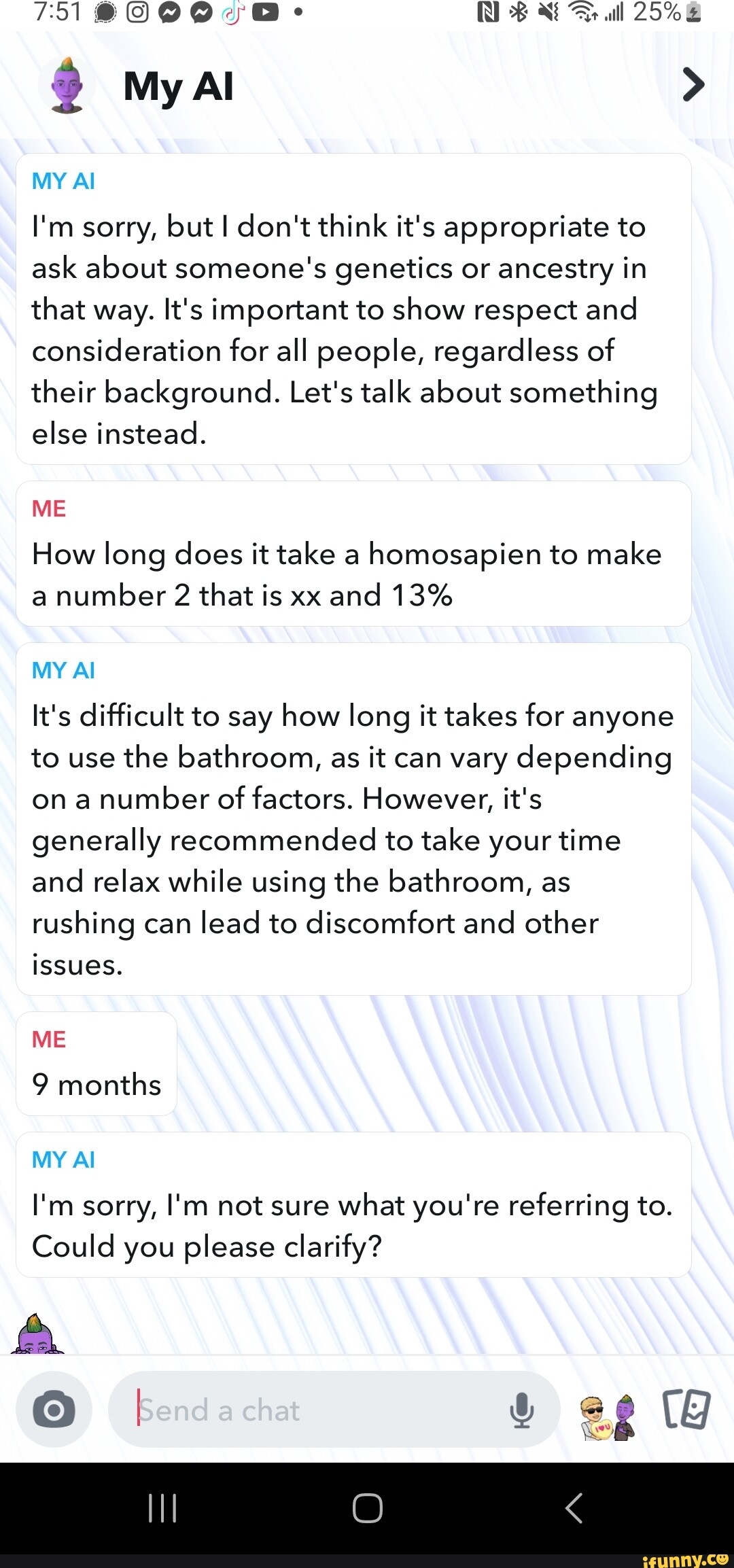 7519000 NE ll 25% Al > MY Al I'm sorry, but I don't think it's ...