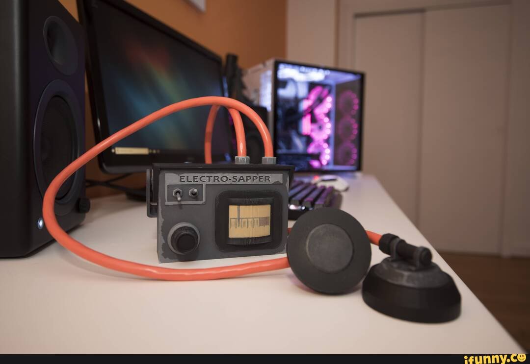 3D printed TF2 Electro-Sapper. - iFunny