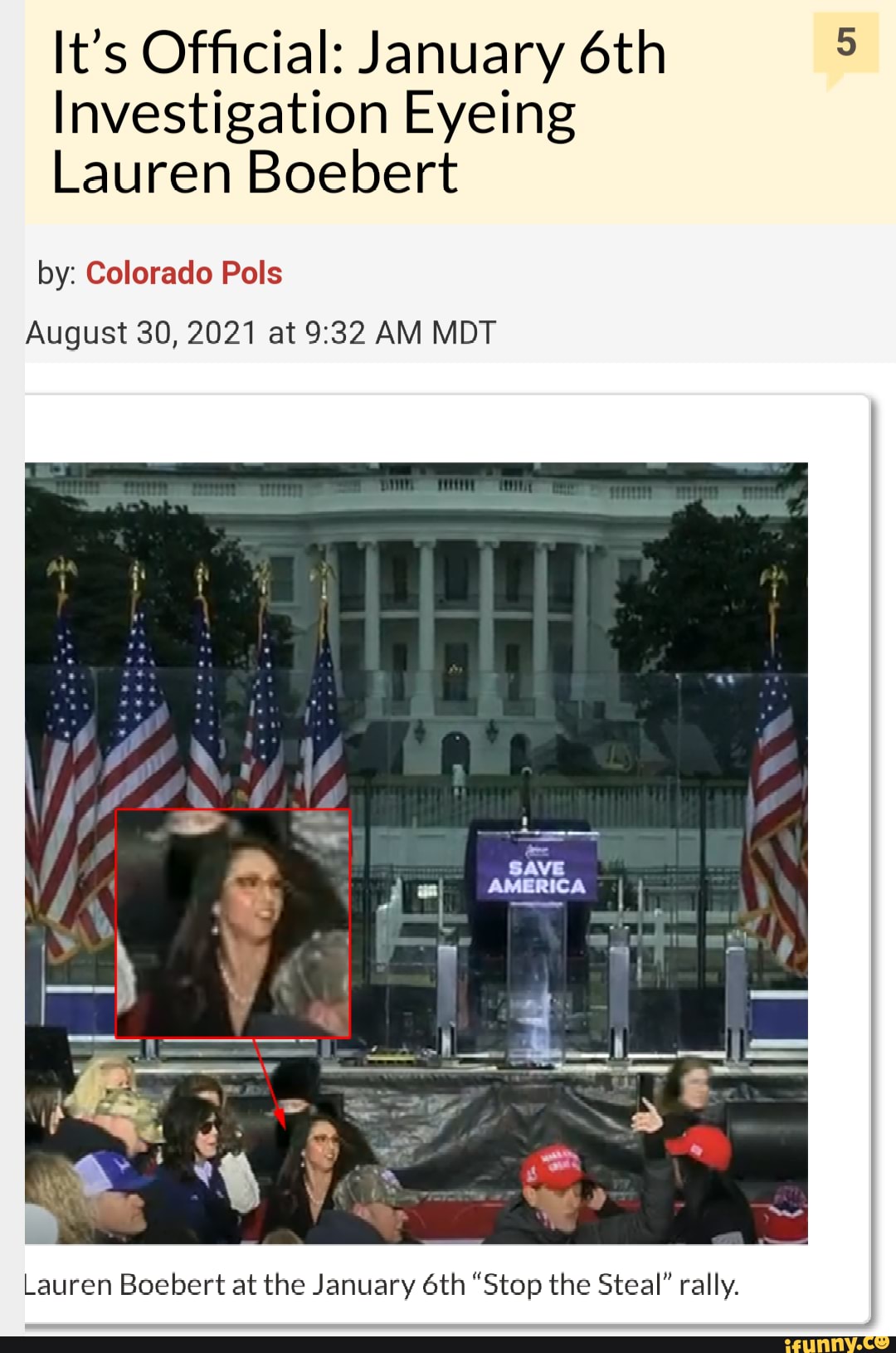 GEttR - It's Official: January Investigation Eyeing Lauren Boebert by ...