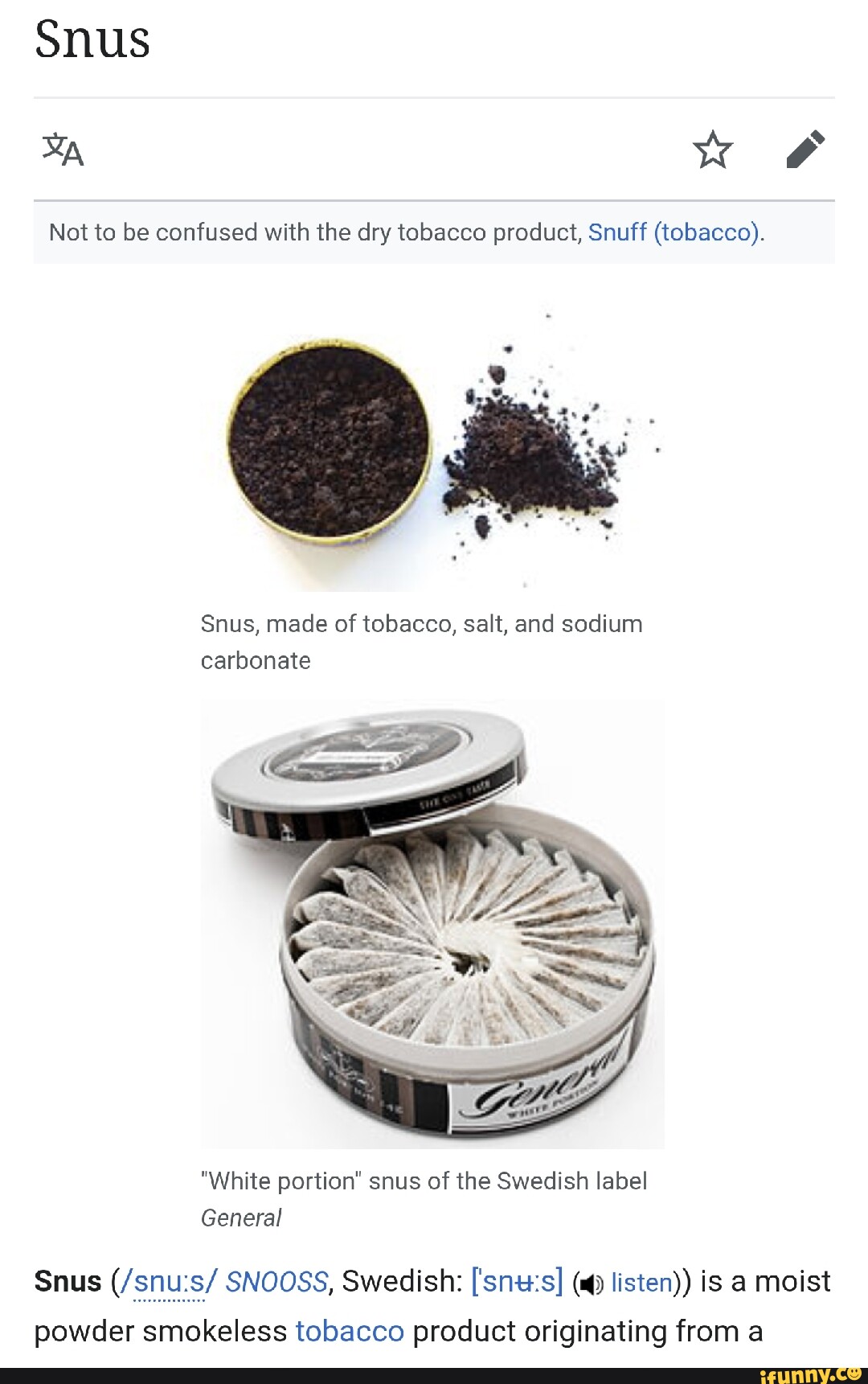 Snus memes. Best Collection of funny Snus pictures on iFunny