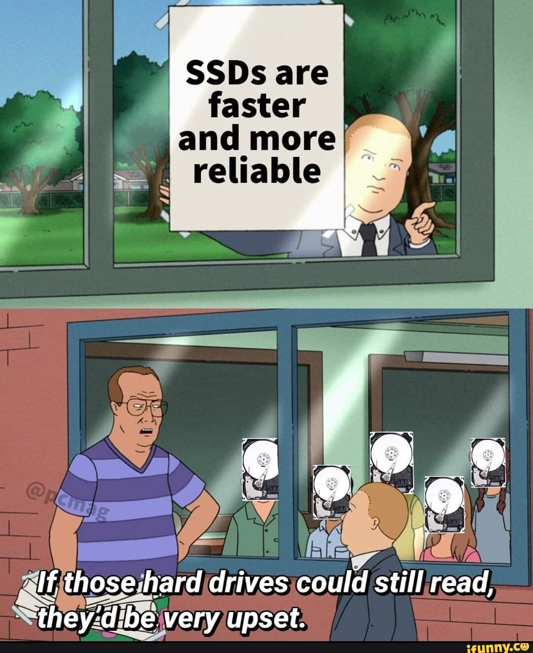 SSDs are faster and more Wi reliable If those hard drives could still ...