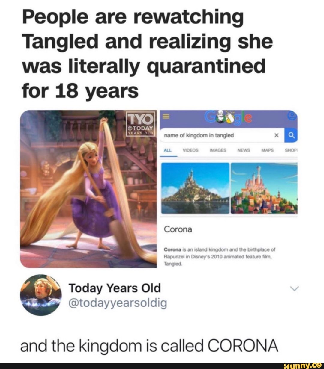 People are rewatching Tangled and realizing she was literally ...