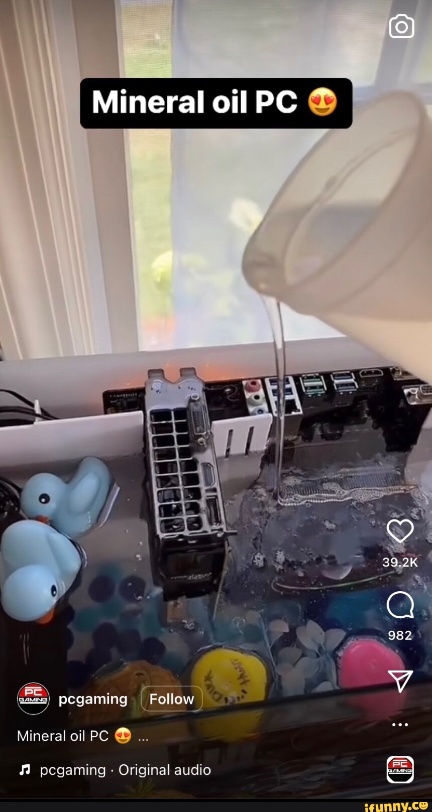 Mineral oil PC Mineral oil PC 39.2K 982 pegaming Follow pcgaming ...