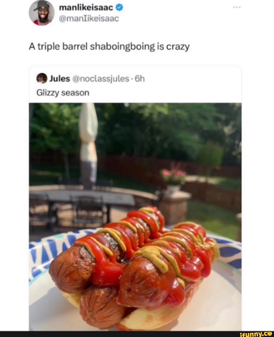 Manlikeisaac A triple barrel shaboingboing is crazy @ Jules ...