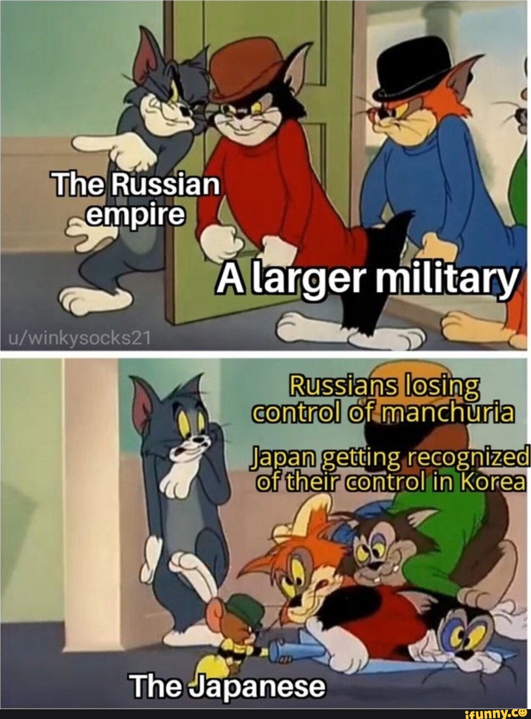 The Russian empire A larger military getting recognized The Japanese ...