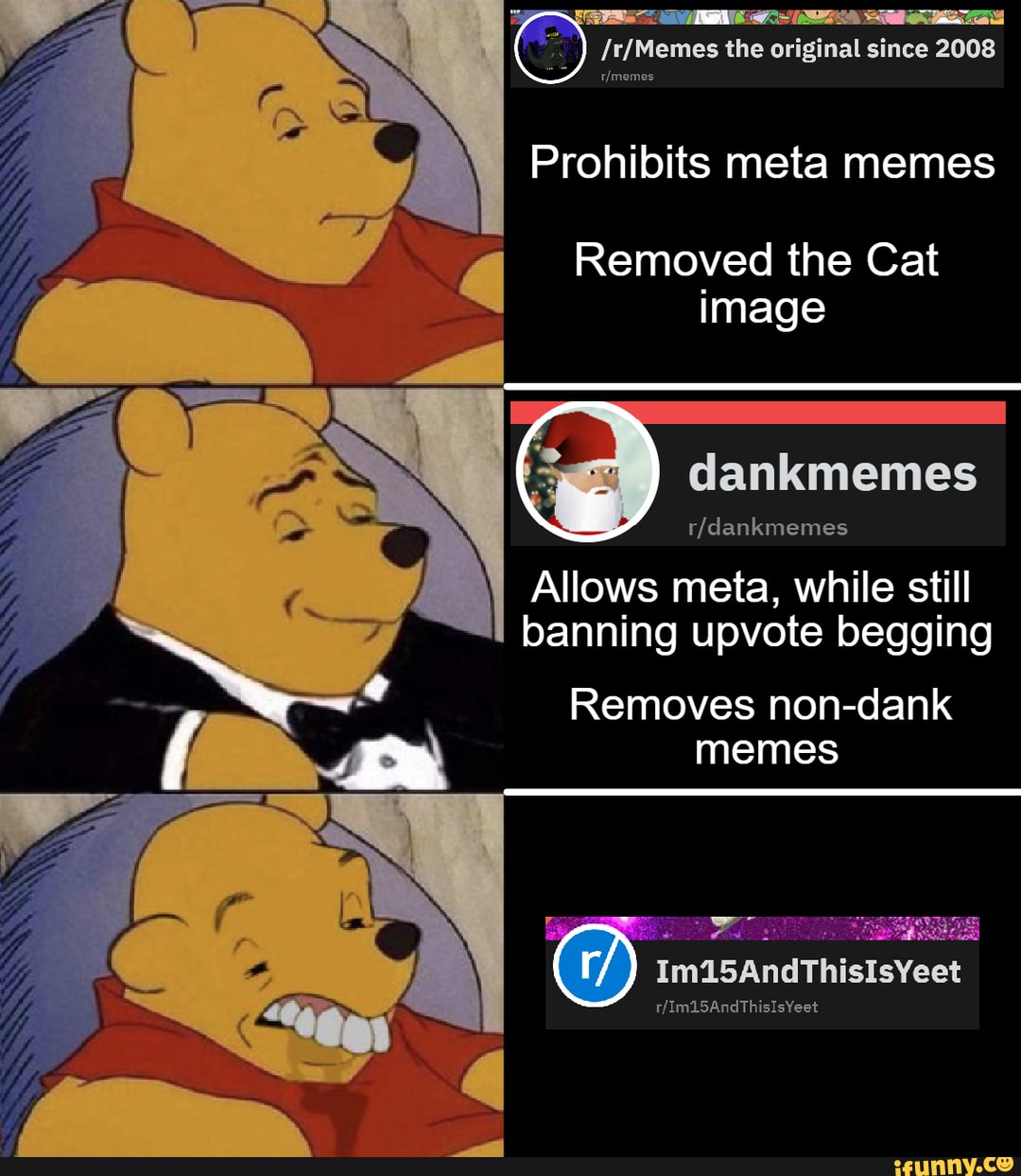 (SA, /Memes the original since 2008 Prohibits meta memes Removed the ...