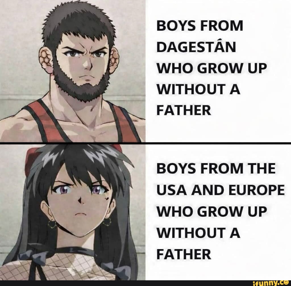 BOYS FROM DAGESTAN WHO GROW UP WITHOUT A FATHER BOYS FROM THE USA AND ...