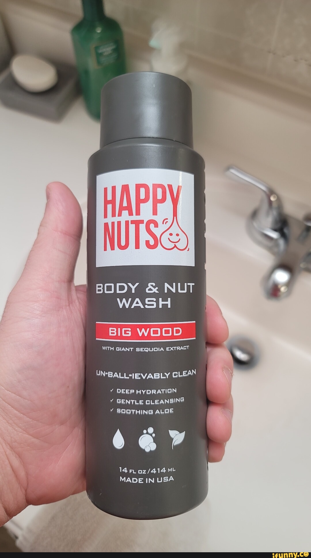 BODY & NUT WASH BIG WOOD WITH GIANT SEQUOIA EXTRACT UN-BALL-IEVABLY ...