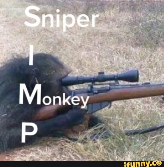 Sniper Monkey - iFunny