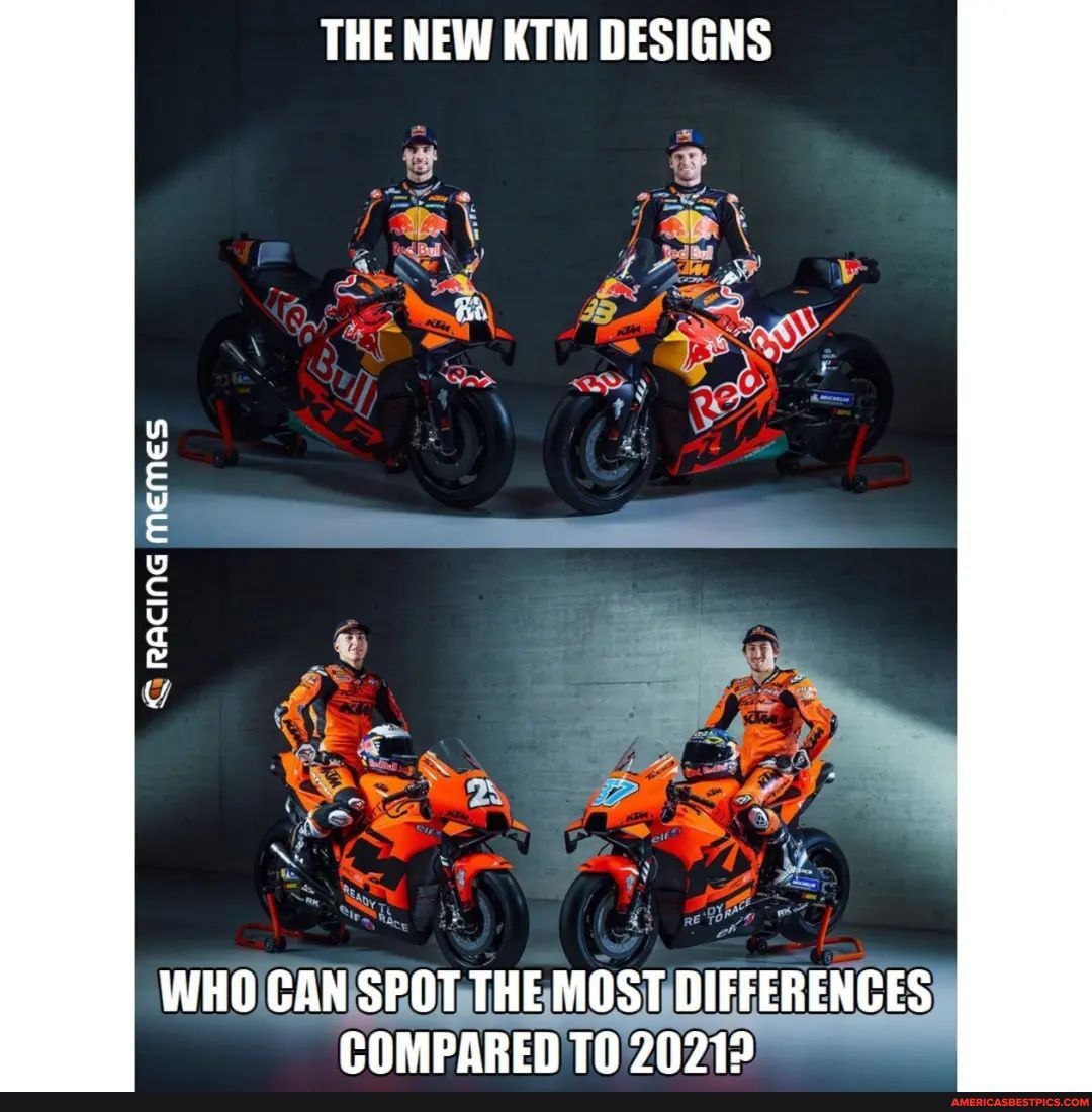 THE NEW KTM DESIGNS RACING MEMES MEMES WHO CAN SPOT THE MOST ...