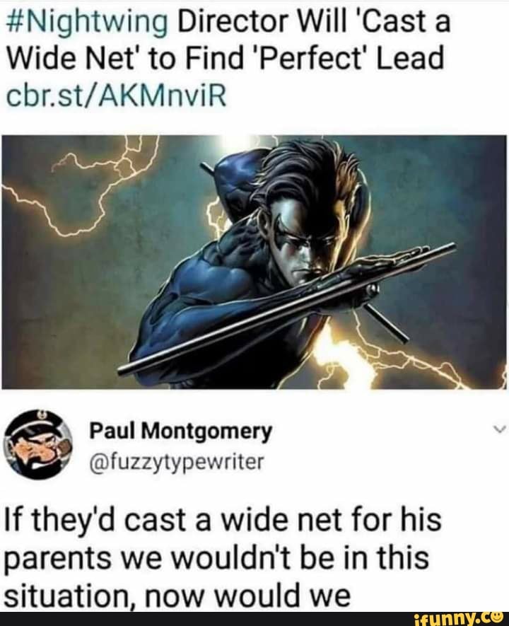 #Nightwing Director Will 'Cast a Wide Net' to Find 'Perfect' Lead Paul ...