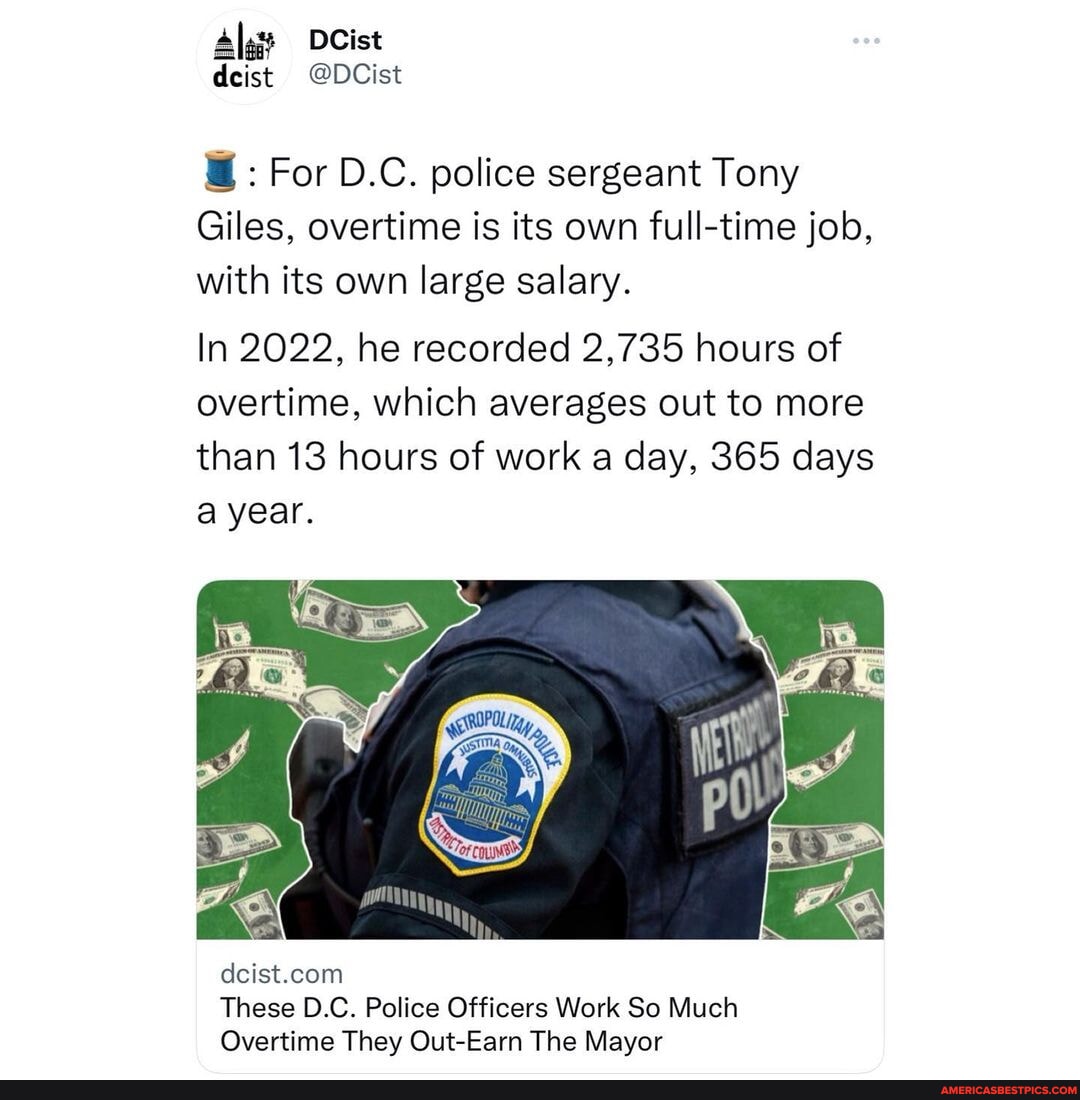 “For D.C. Metropolitan Police Department sergeant Tony Giles, working ...