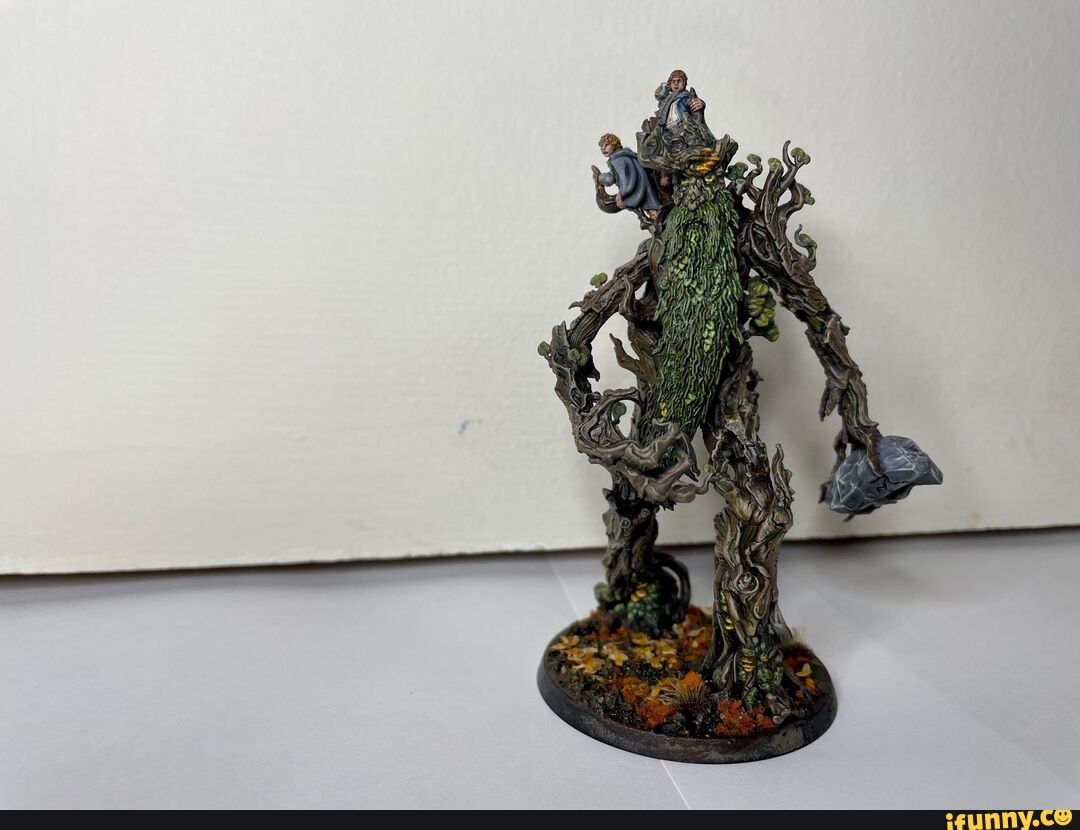 Treebeard and his two orc friends are finished up! Let me know what you ...