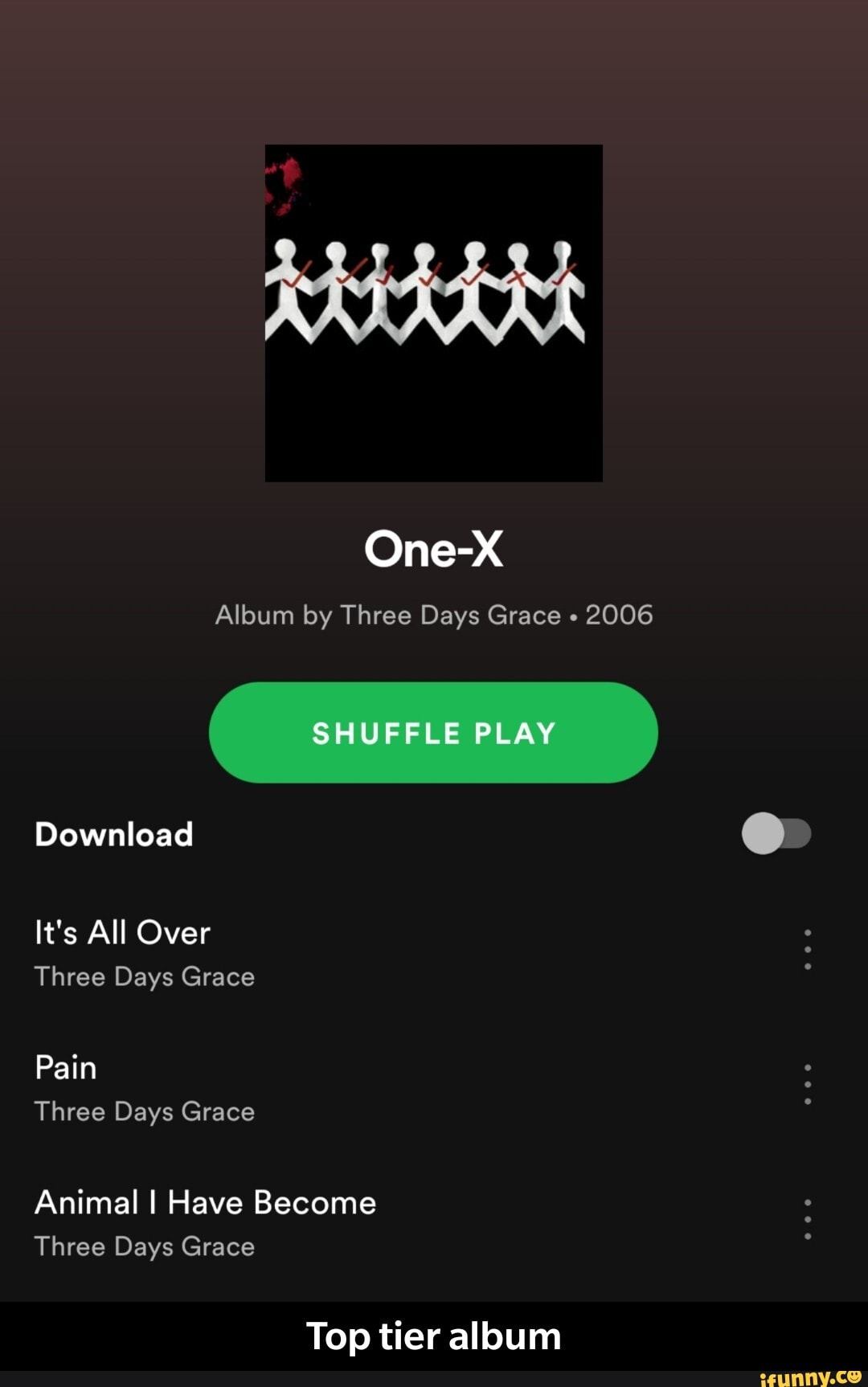 One-X Album by Three Days Grace 2006 Pain Three Days Grace Three Days ...