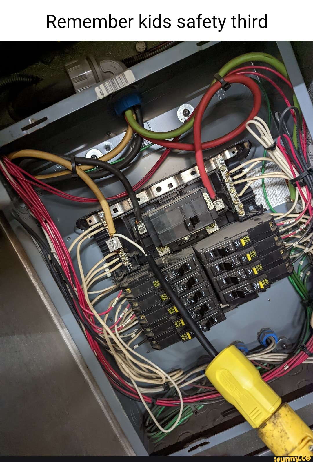 Remember kids safety third - iFunny