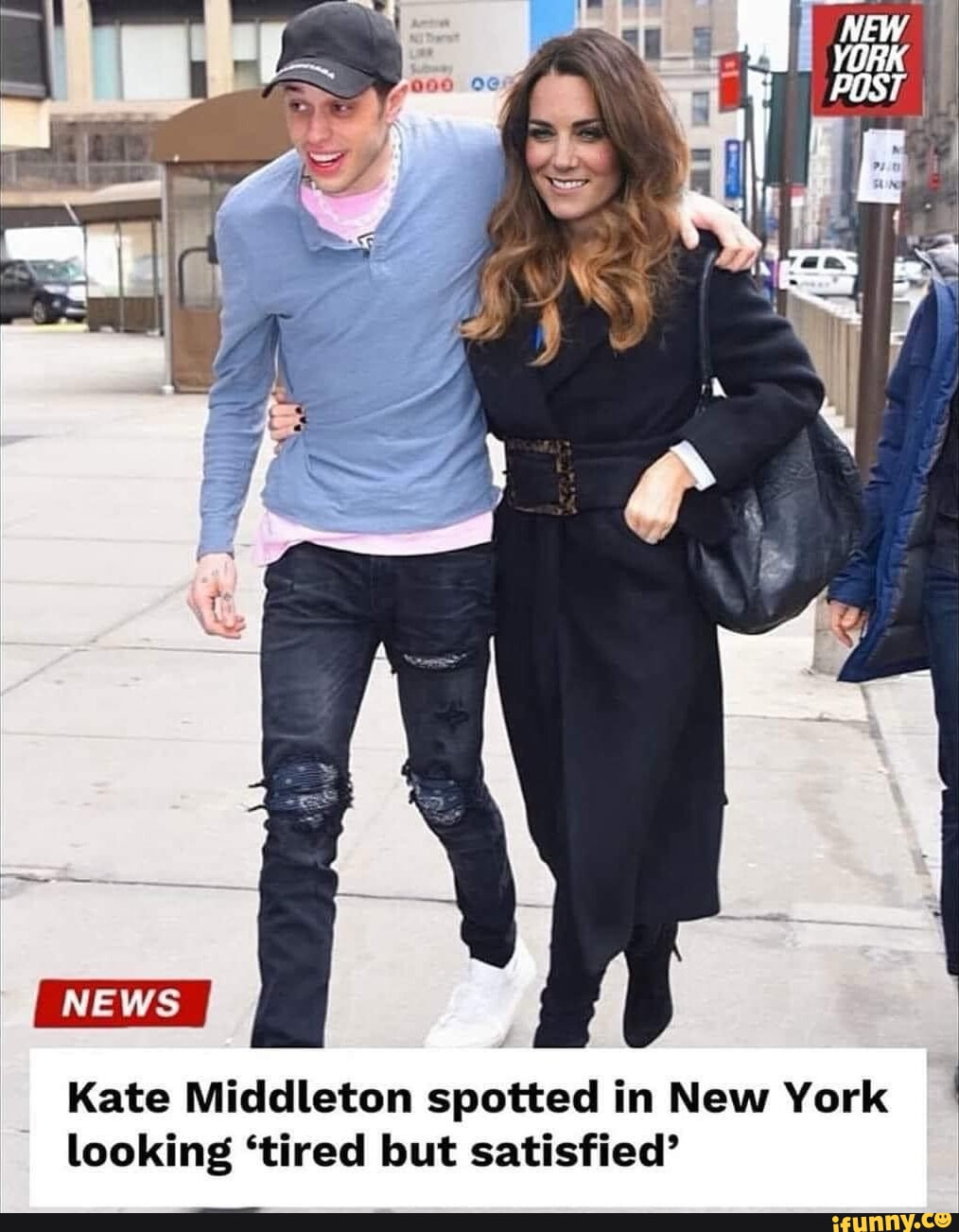 Kate Middleton spotted in New York I looking 'tired but satisfied' - iFunny