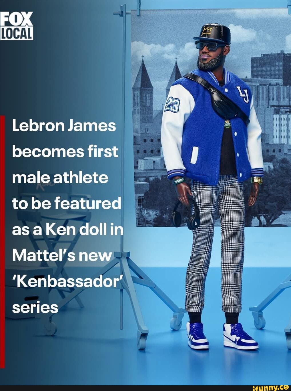 FOX Lebron James becomes first male athlete to be featured as Ken doll ...