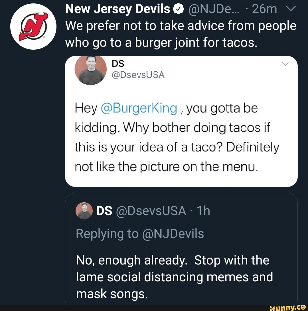New Jersey Devils Y (ONJDe.. We prefer not to take advice from people ...