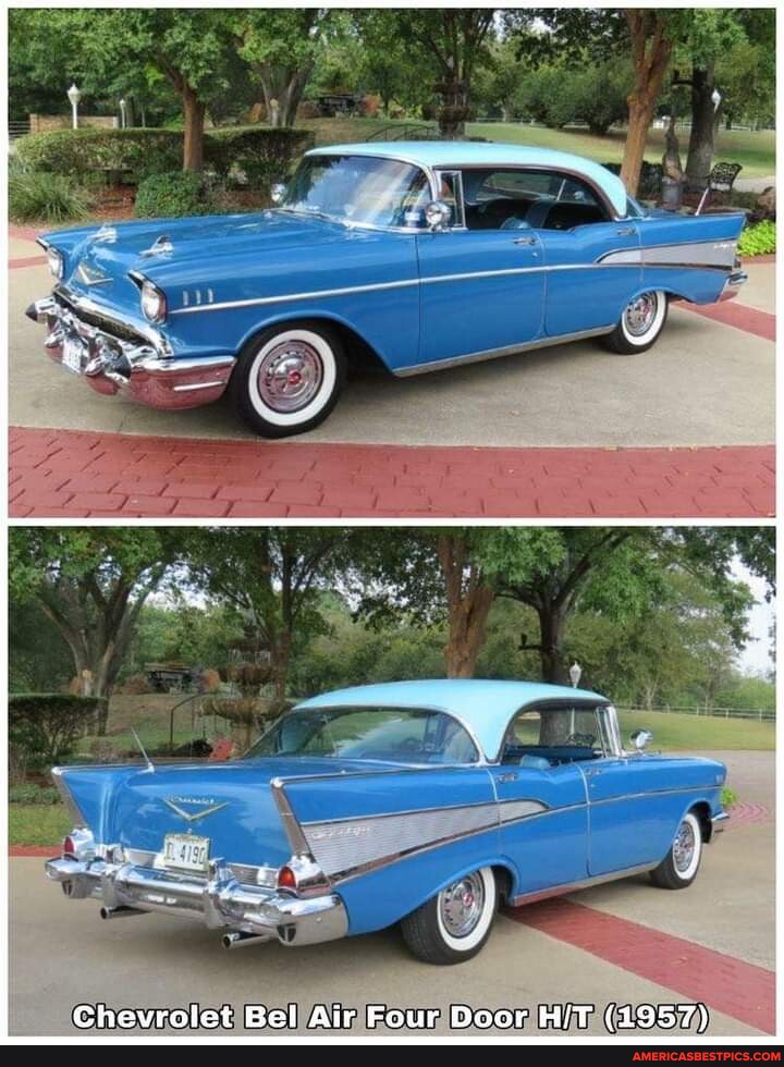 Chevrolet Bel Air Four Boor (1957) - America’s best pics and videos