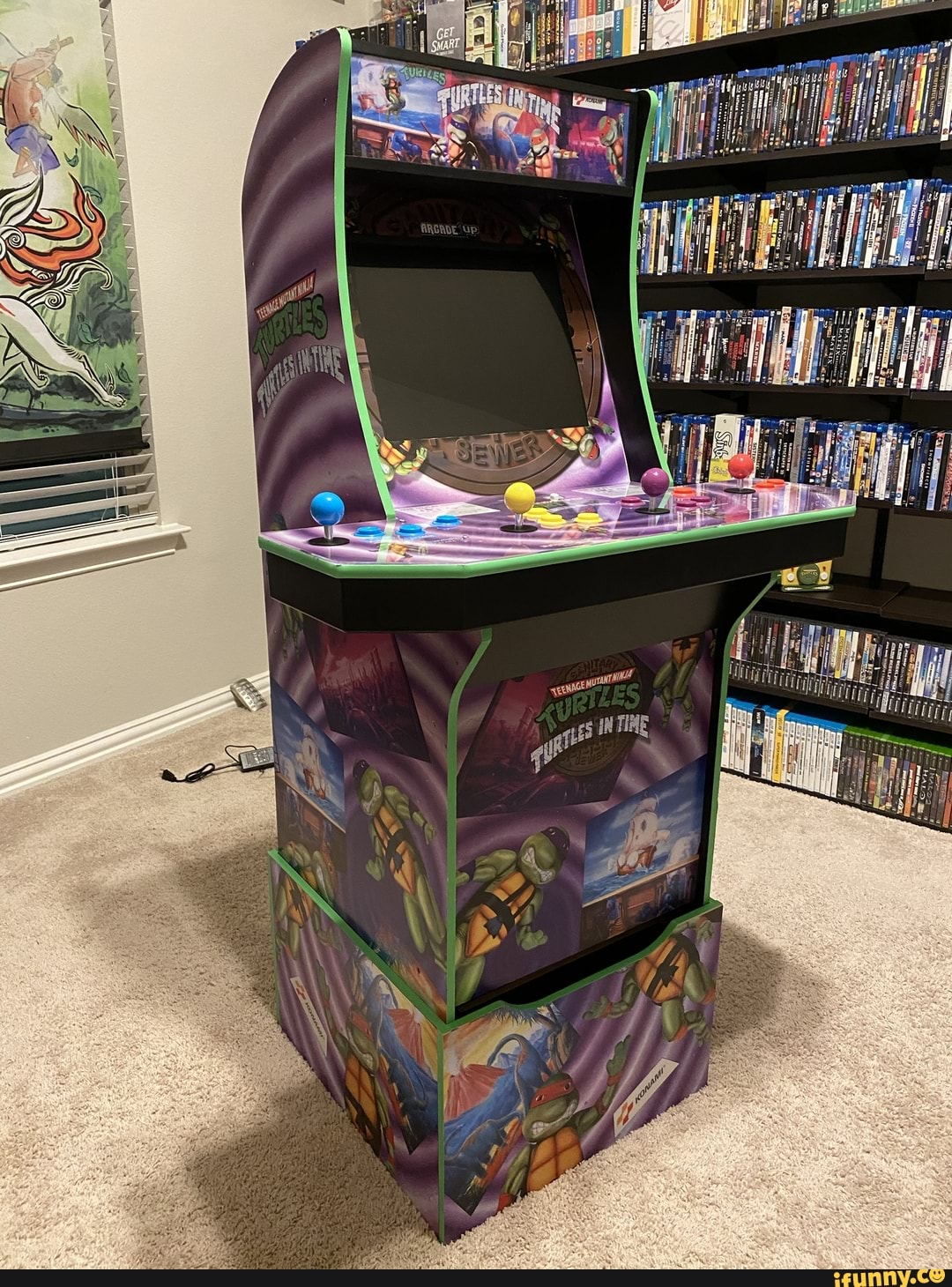 Welp, I figured since I already own a full-sized original TMNT arcade ...