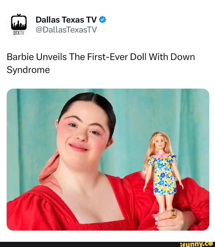 Dallas Texas TV my @DallasTexasTV Barbie Unveils The First-Ever Doll ...