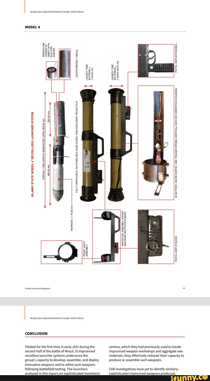 MODEL4 MODEL RECOILLESS LAUNCHER SYSTEM 4' STATE ISLAMIC STATE ISLAMIC ...