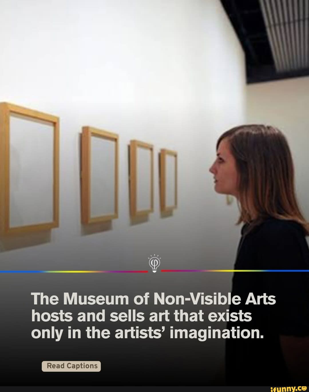 The Museum of Non-Visible Arts hosts and sells art that exists only in ...