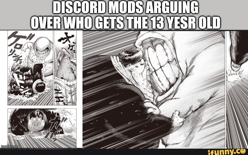 DISCORD MODS ARGUING OVER WHO - iFunny