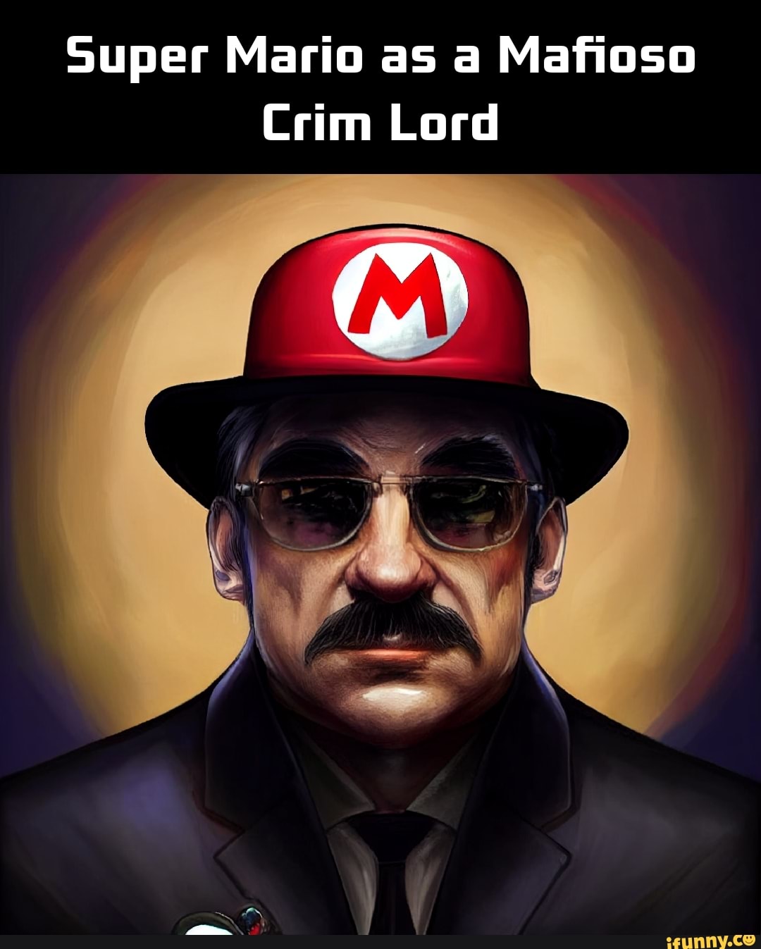 Super Mario as a Mafioso Crim Lord - iFunny