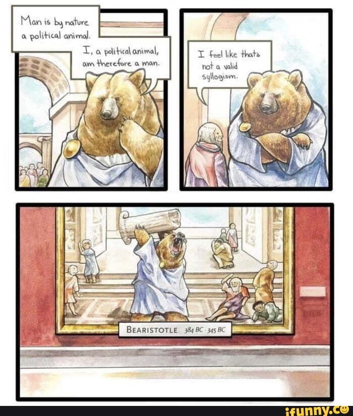 Syllogism memes. Best Collection of funny Syllogism pictures on iFunny