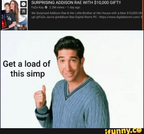 TH $10,000 GIFT! Get a load of this simp - iFunny