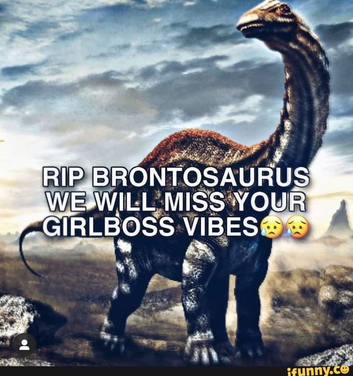 Tiny Brontosaurus Memes