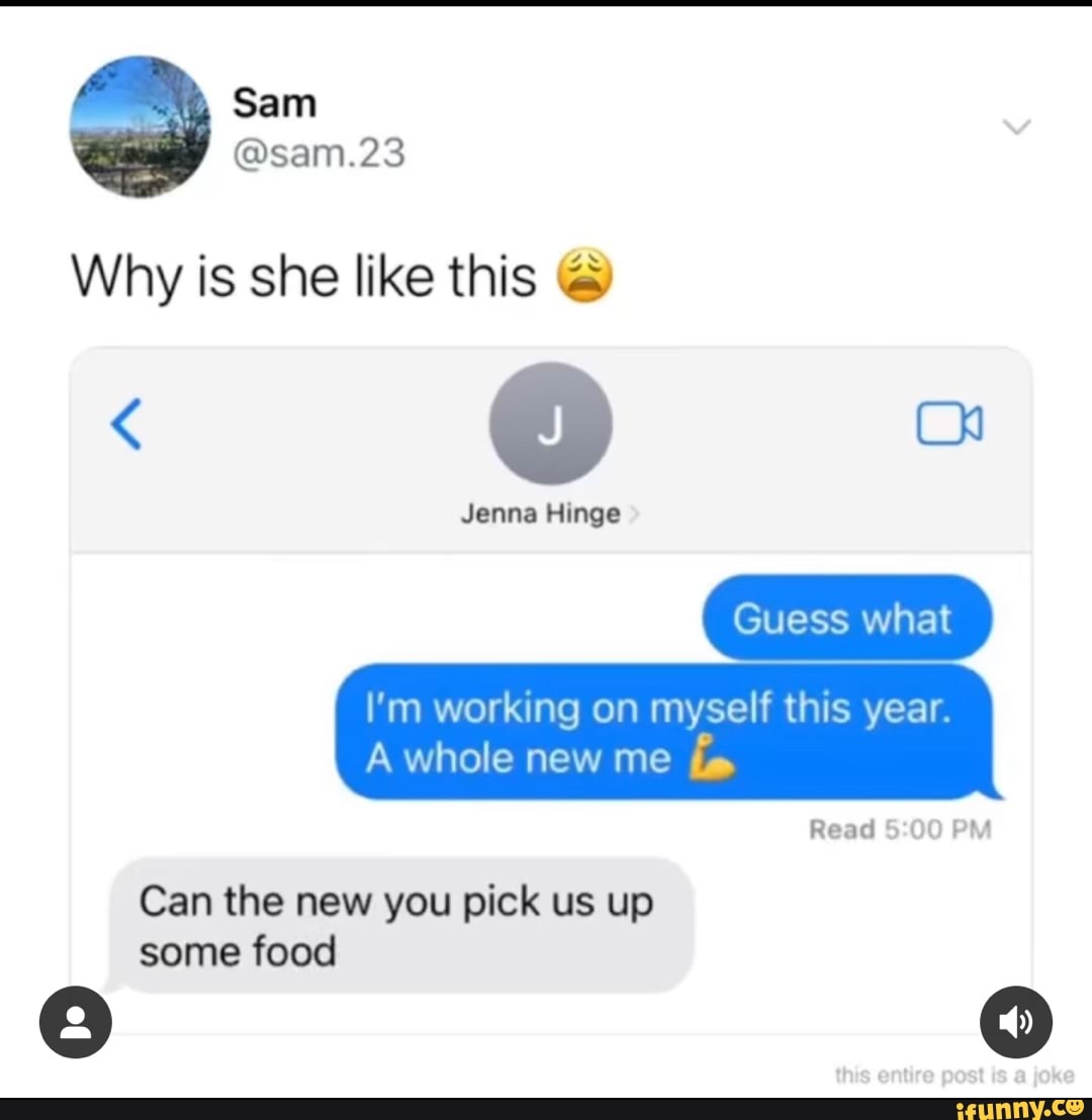 Why is she like this