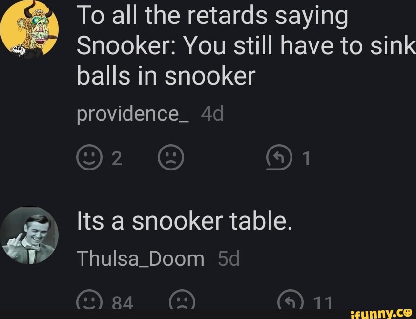 Snooker memes. Best Collection of funny Snooker pictures on iFunny