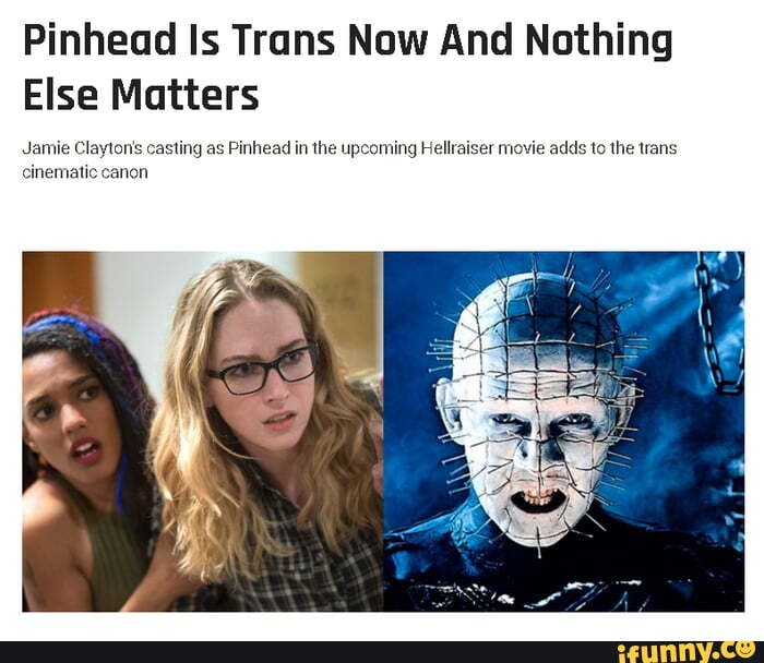 Pinhead Is Trans Now And Nothing Else Matters Jamie Clayton's casting ...