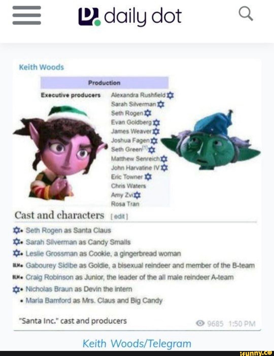 Daily dot Q Keith Woods Production Executive producers Alexandra ...