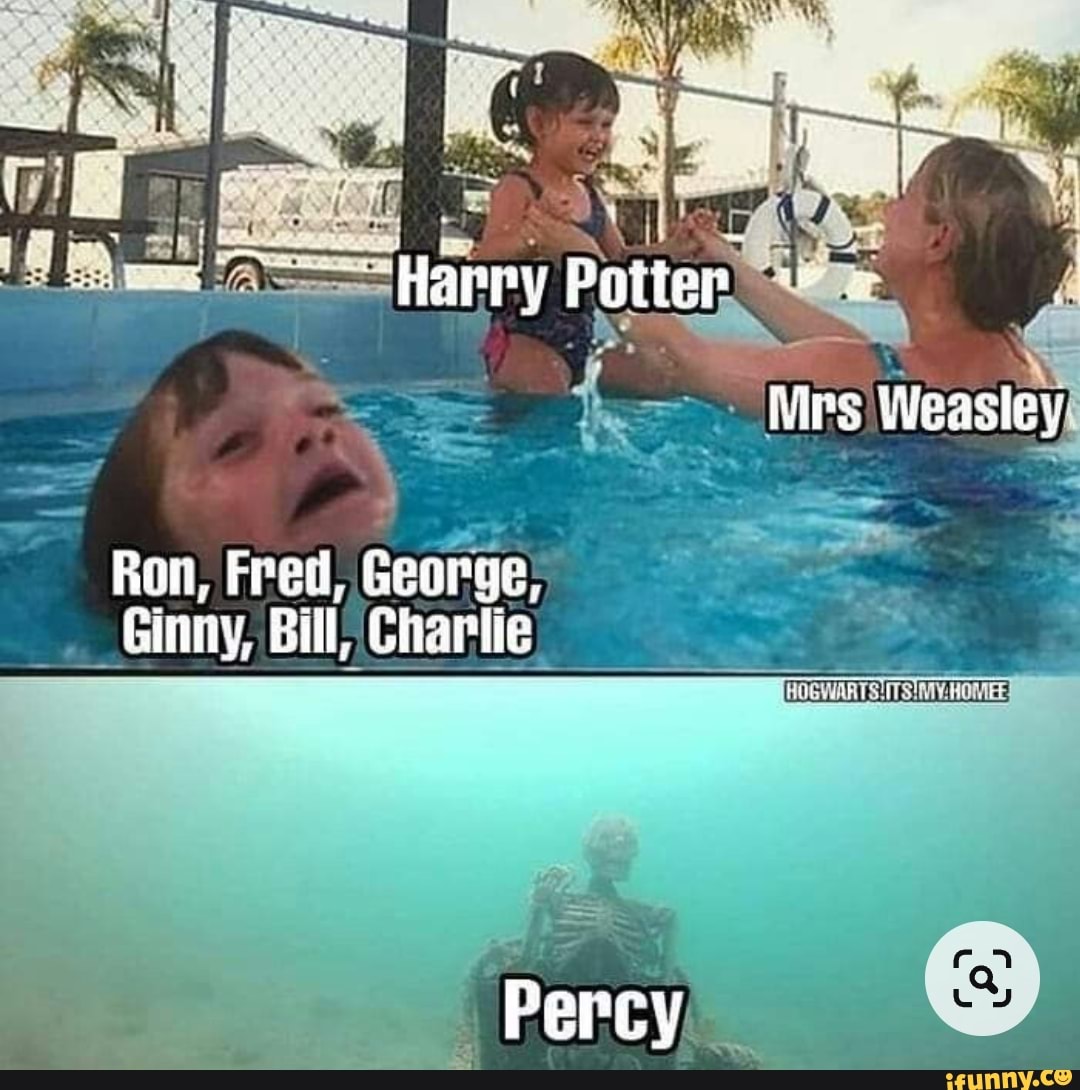 Mrs Weasley Ron, Fred, George, Ginny, Bill, Charlie Percy - iFunny