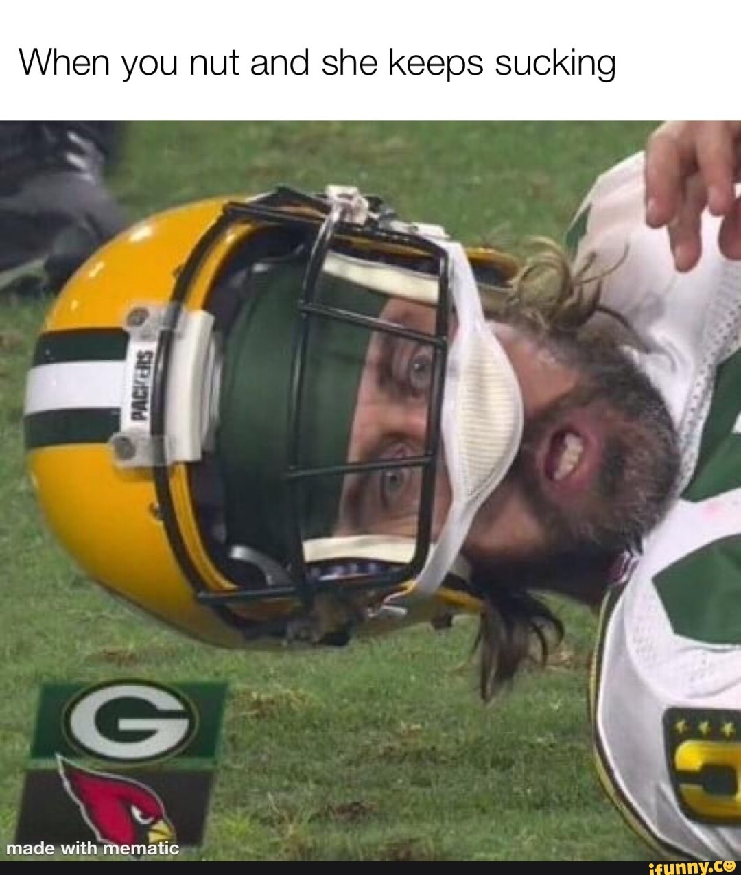 When you nut and she keeps sucking made with: mematic - iFunny