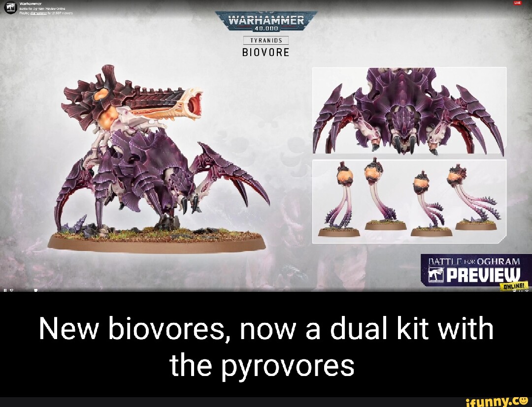 BIOVORE BATTLE OGHRAM PREVIEW , New bi now a dual kit with the ...