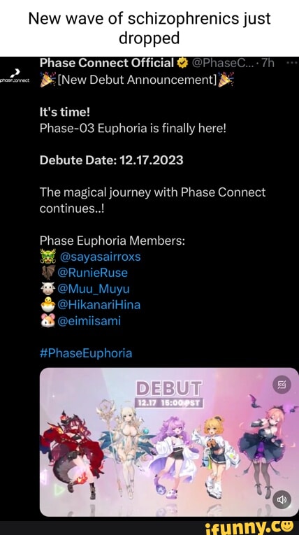 New wave of schizophrenics just dropped Phase Connect Official Ph [New ...